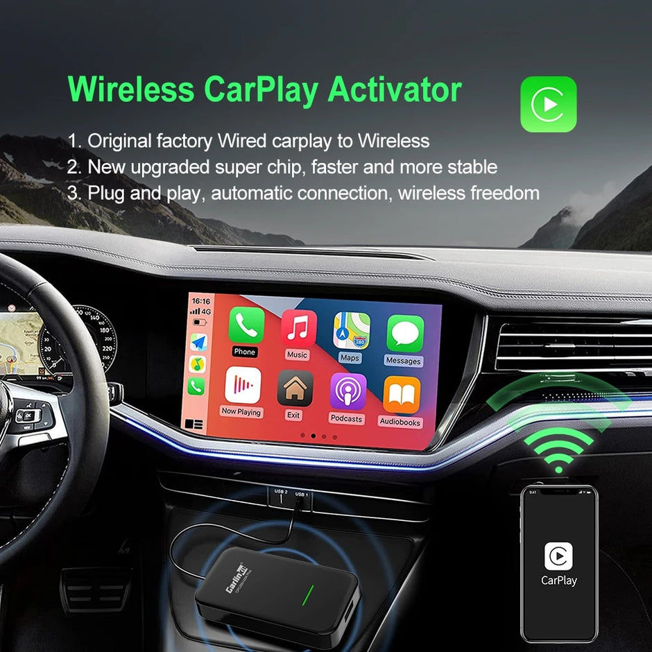 Carlinkit Box - Make your wired carplay/Android Auto wireless ...