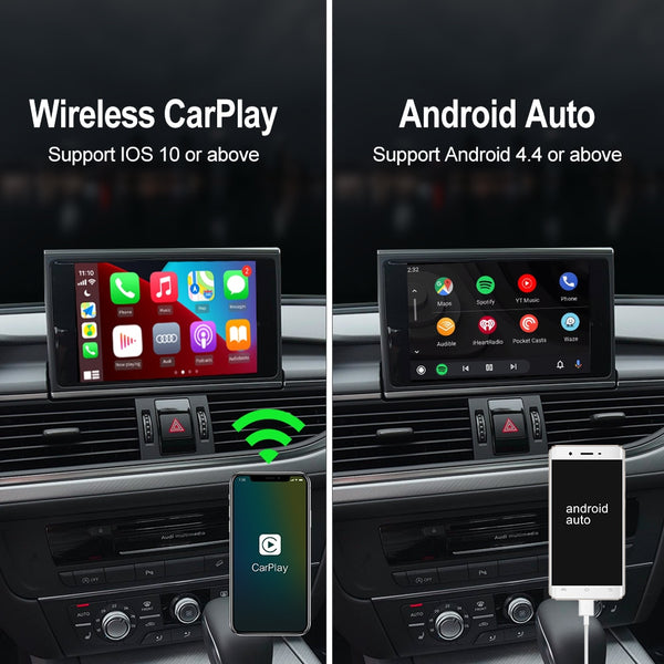 2022 Wireless Apple Carplay Module Android Auto Interface Retrofit A6 ...